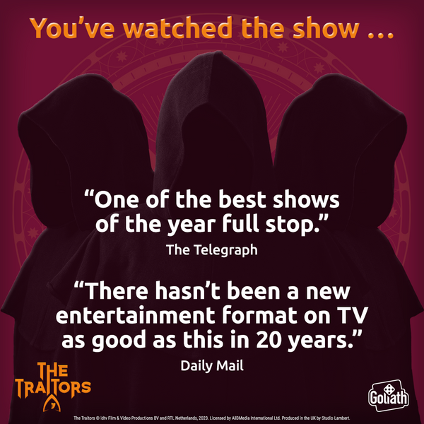 The Traitors Board Game - Official TV Show Game UK