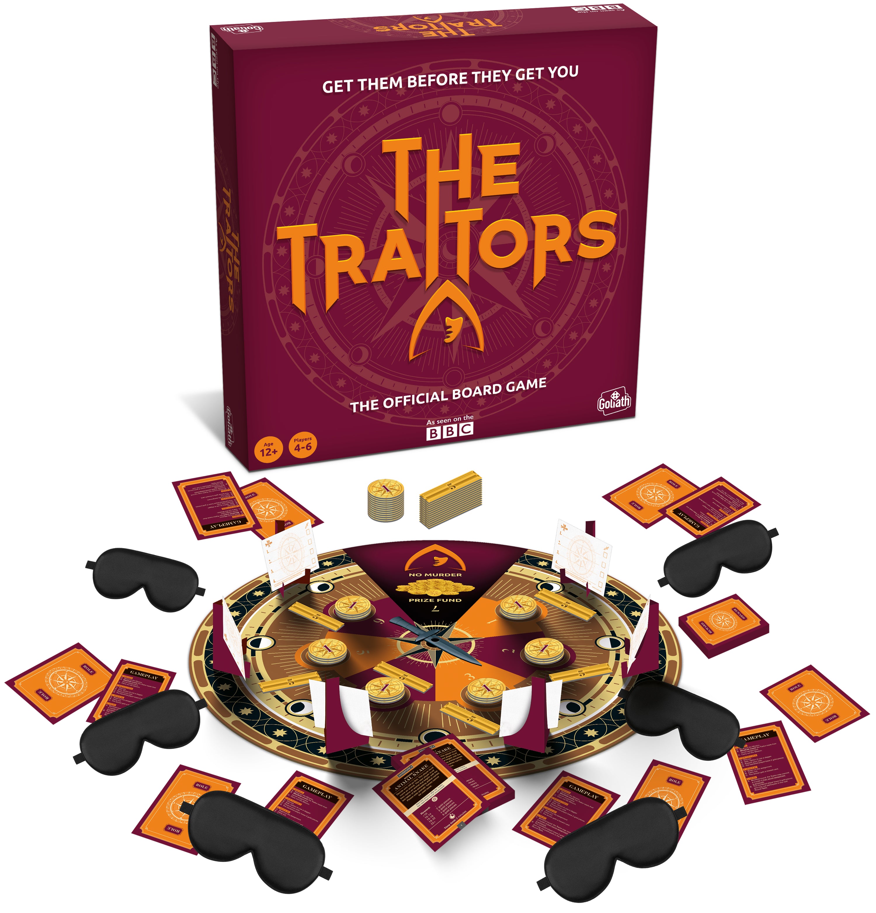 The Traitors Board Game - Official TV Show Game UK