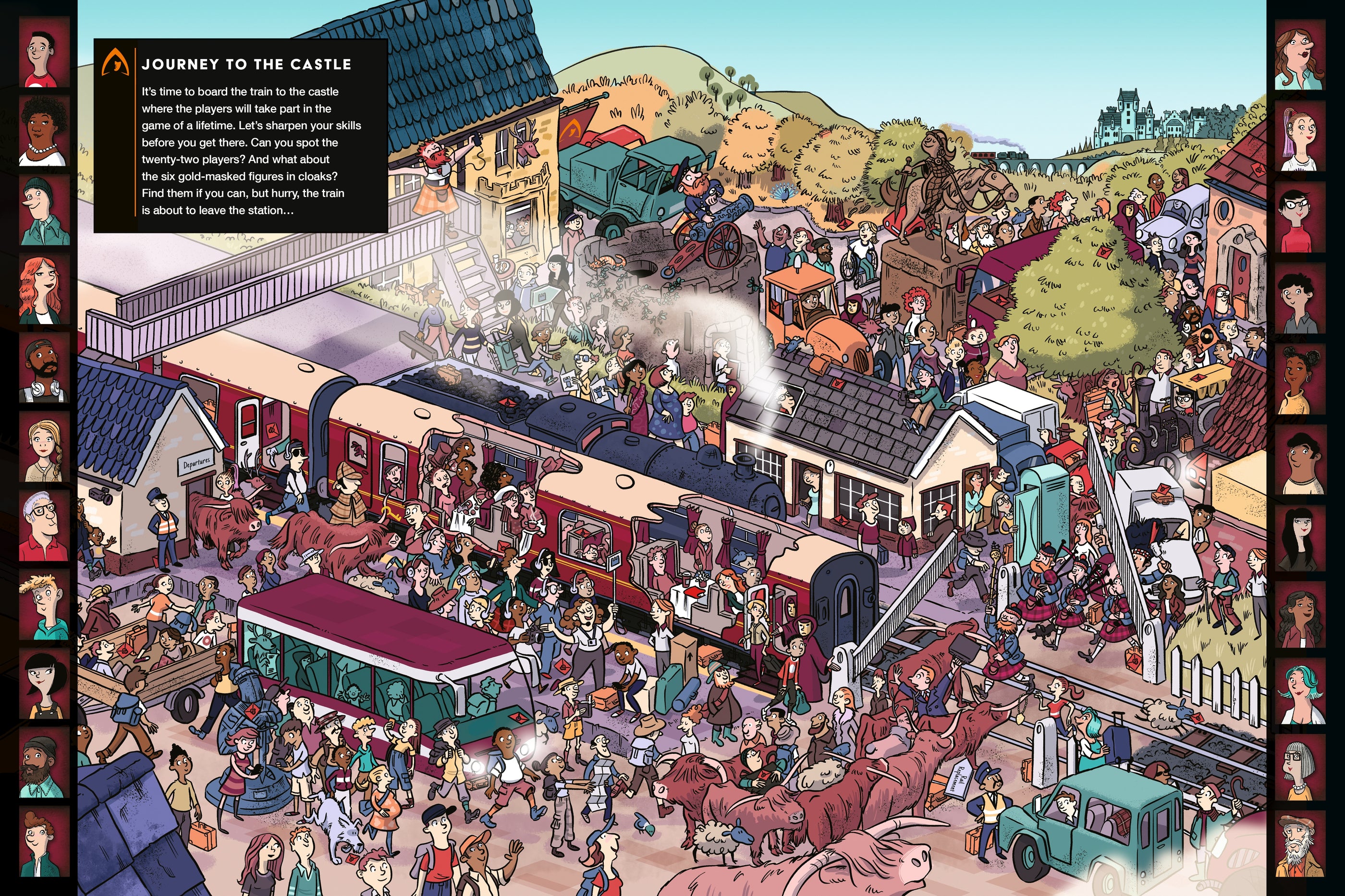 Search & Find The Traitors Book - Official Puzzle Activity Book