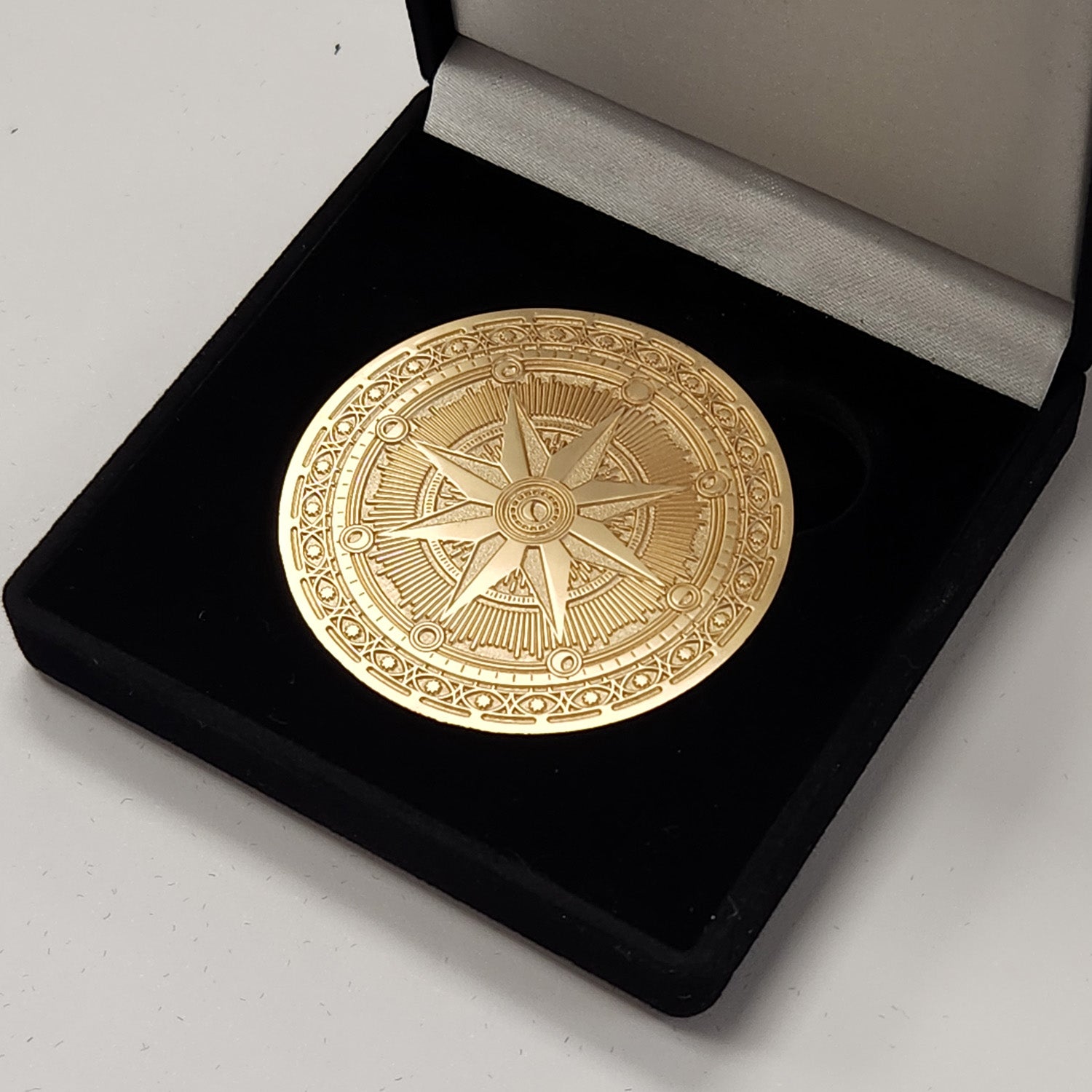 The Traitors Gold Piece Round Table Design - Official Collectible